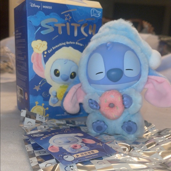 Miniso | Toys | Disney Miniso Eat Something Before Sleep Sleepy Donut ...